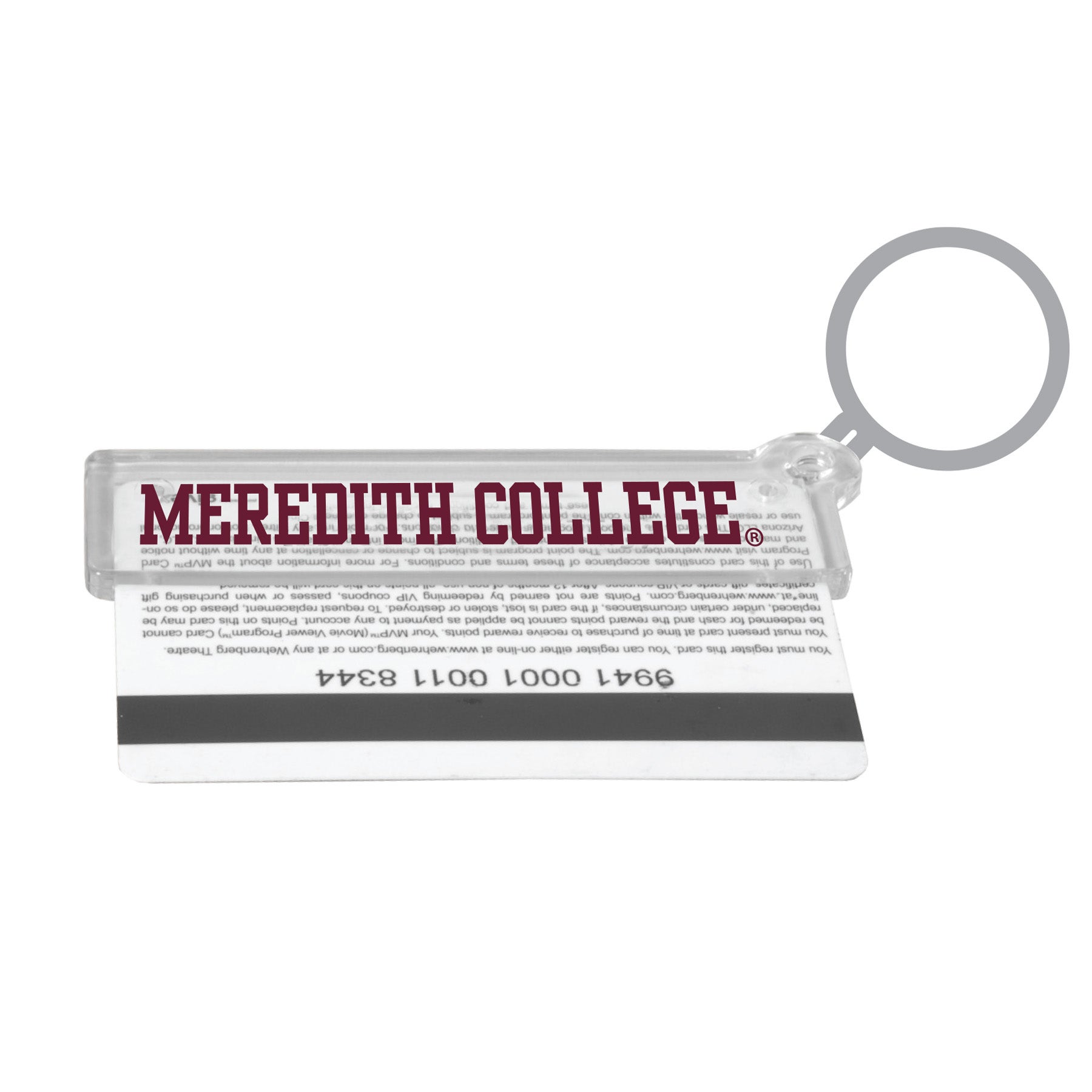 Easy Slide ID Holder with Keyring | Meredith College Campus Store